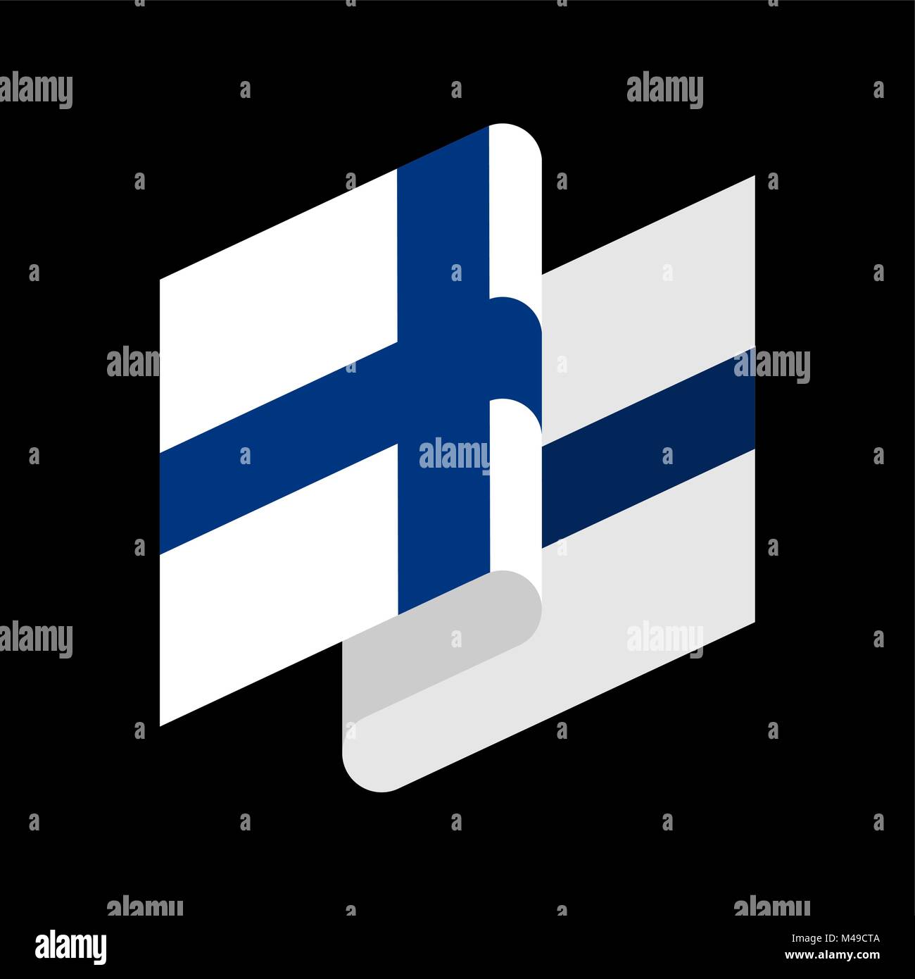 Finnish state symbol Stock Vector Images - Alamy