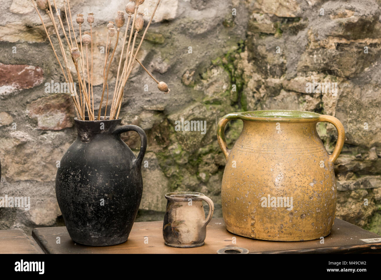 Old medieval jar hi-res stock photography and images - Alamy