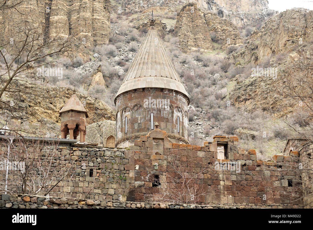 Ancient monastery Geghard in Armenia Stock Photo - Alamy