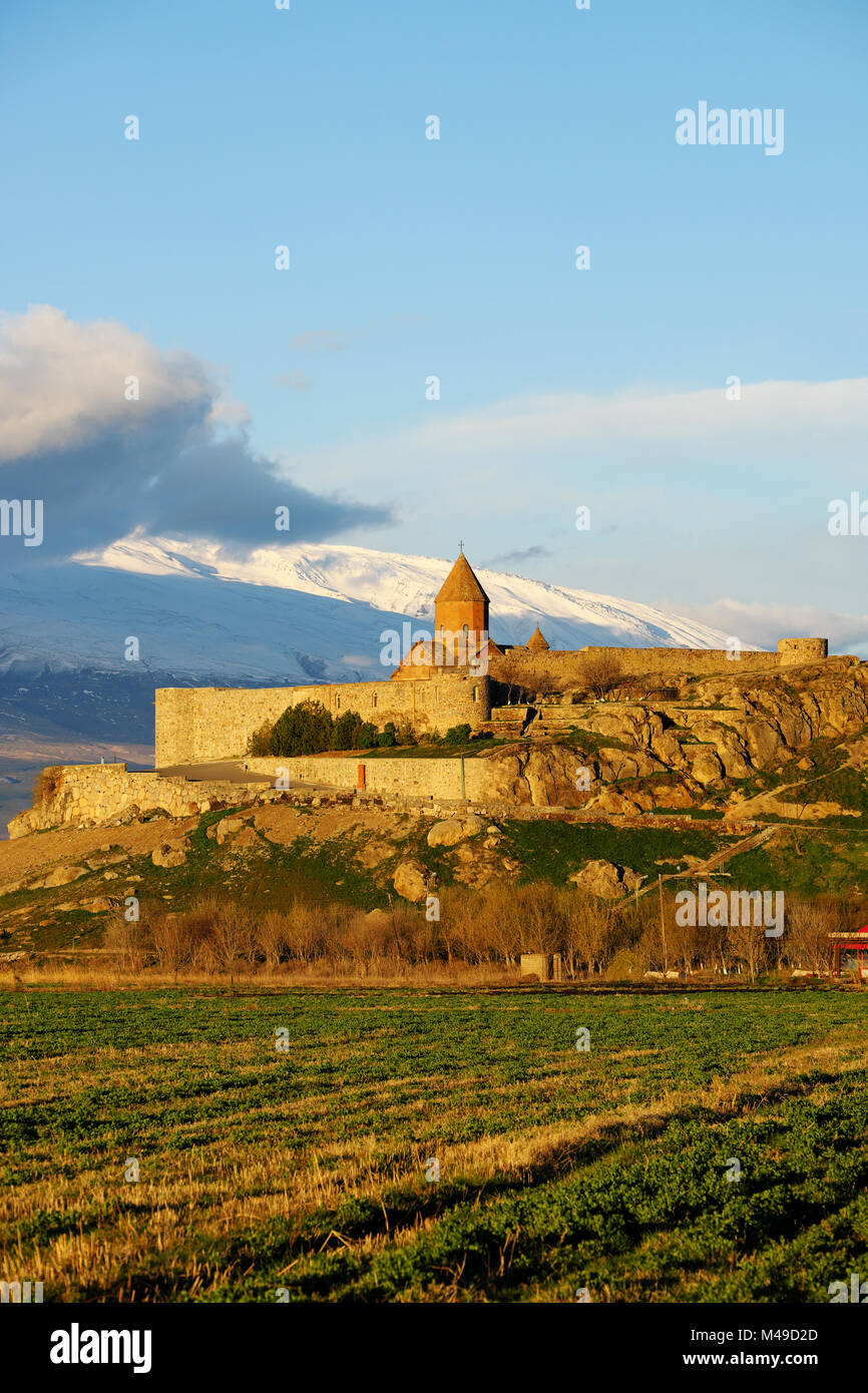 Monastery building with meadow in front of it hi-res stock photography ...