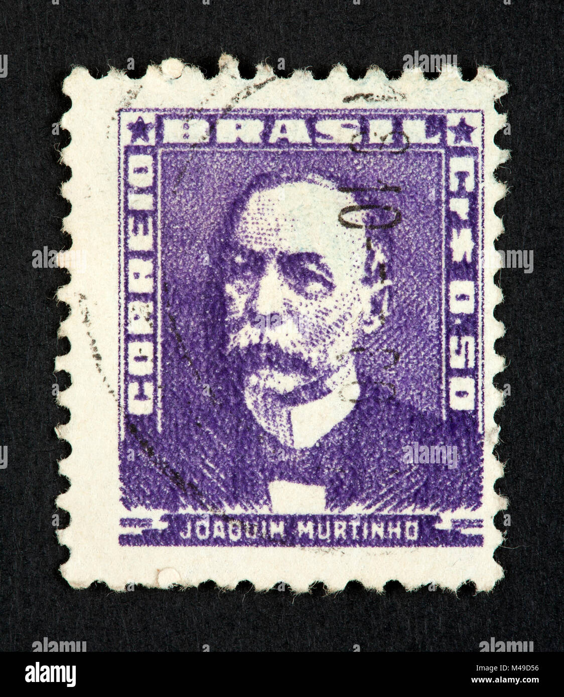 Brazilian postage stamp Stock Photo - Alamy