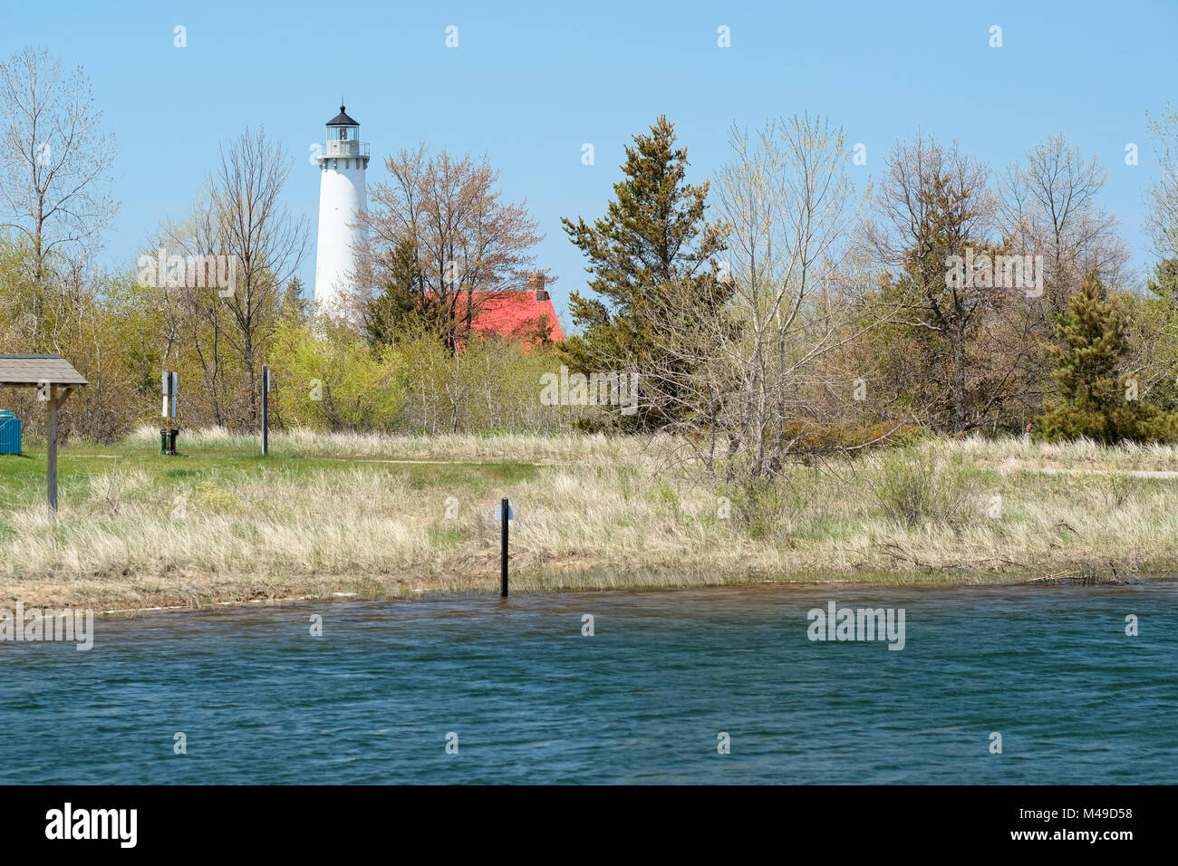 Tawas point lighthouse hi-res stock photography and images - Alamy