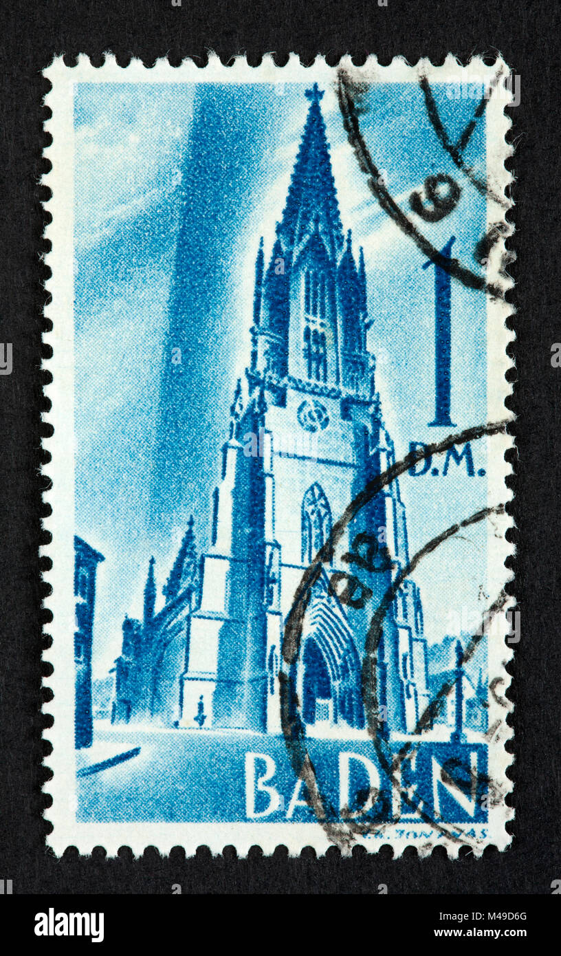 German postage stamp Stock Photo - Alamy