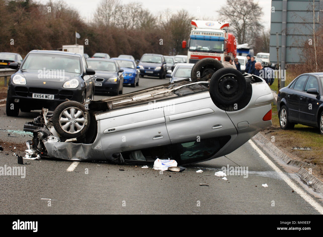 Serious crash near hi-res stock photography and images - Alamy