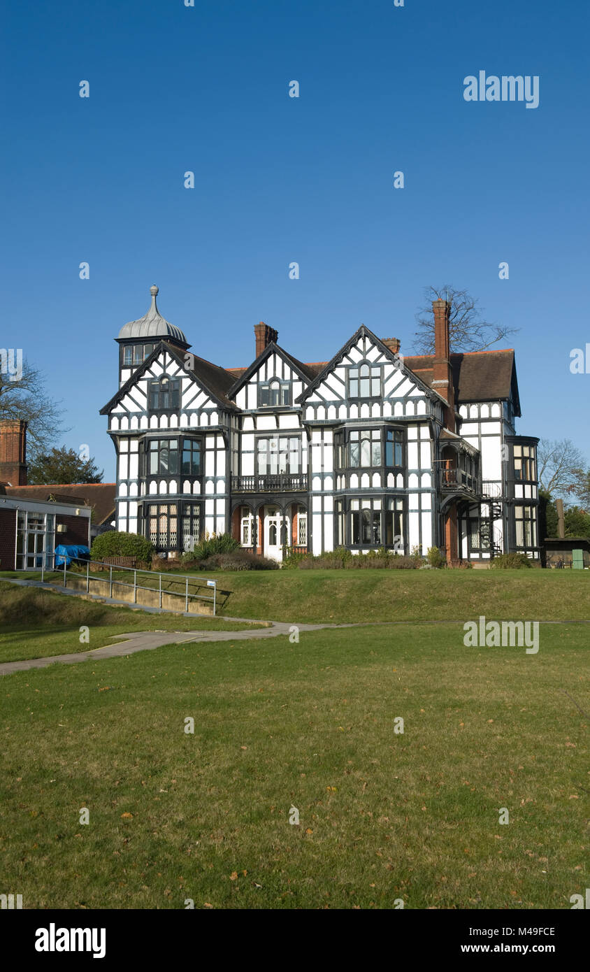 The Mere, neo-Tudor house, built in 1887 by George Devey in Herschel ...