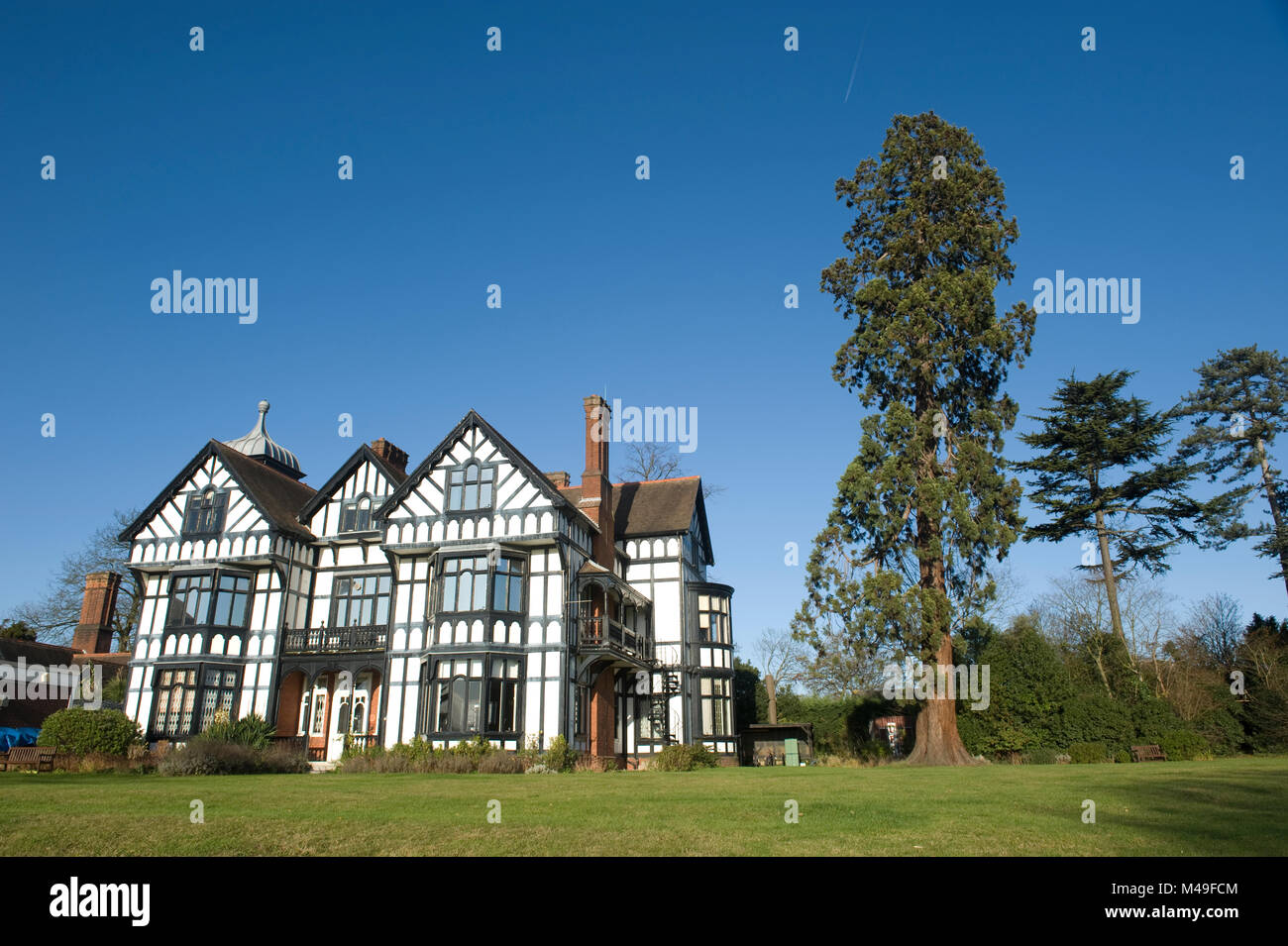 The Mere, neo-Tudor house, built in 1887 by George Devey in Herschel ...