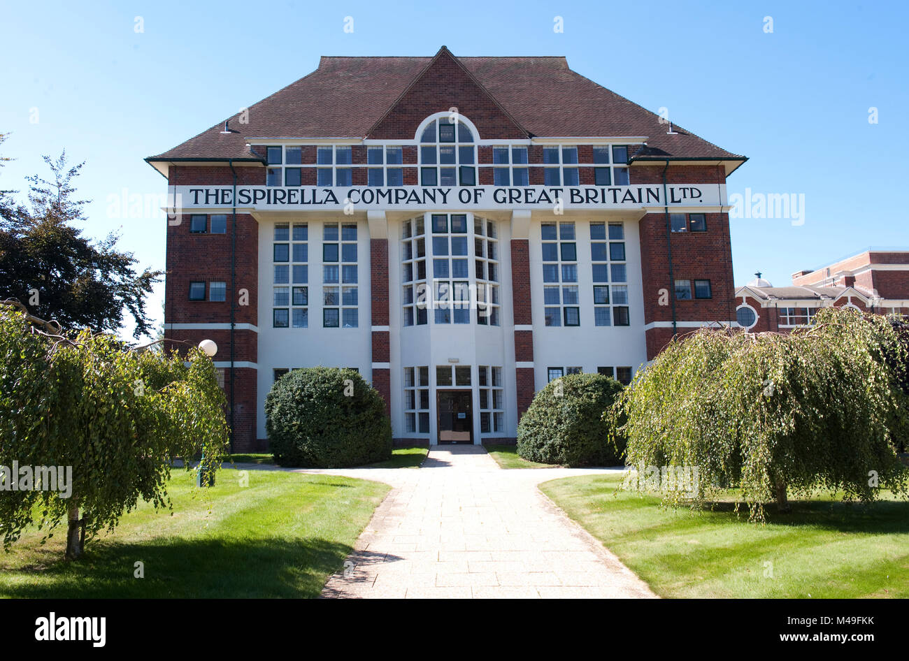 Letchworth spirella factory hi-res stock photography and images - Alamy