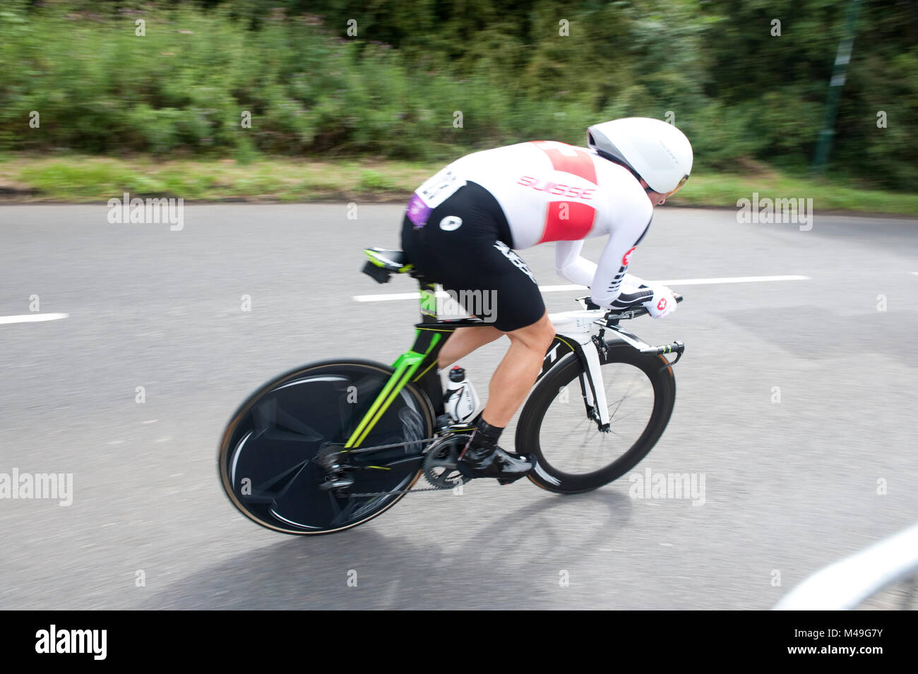 Olympics 2012. 01/08/12. Road Cycling. Men's Individual Time Trial ...