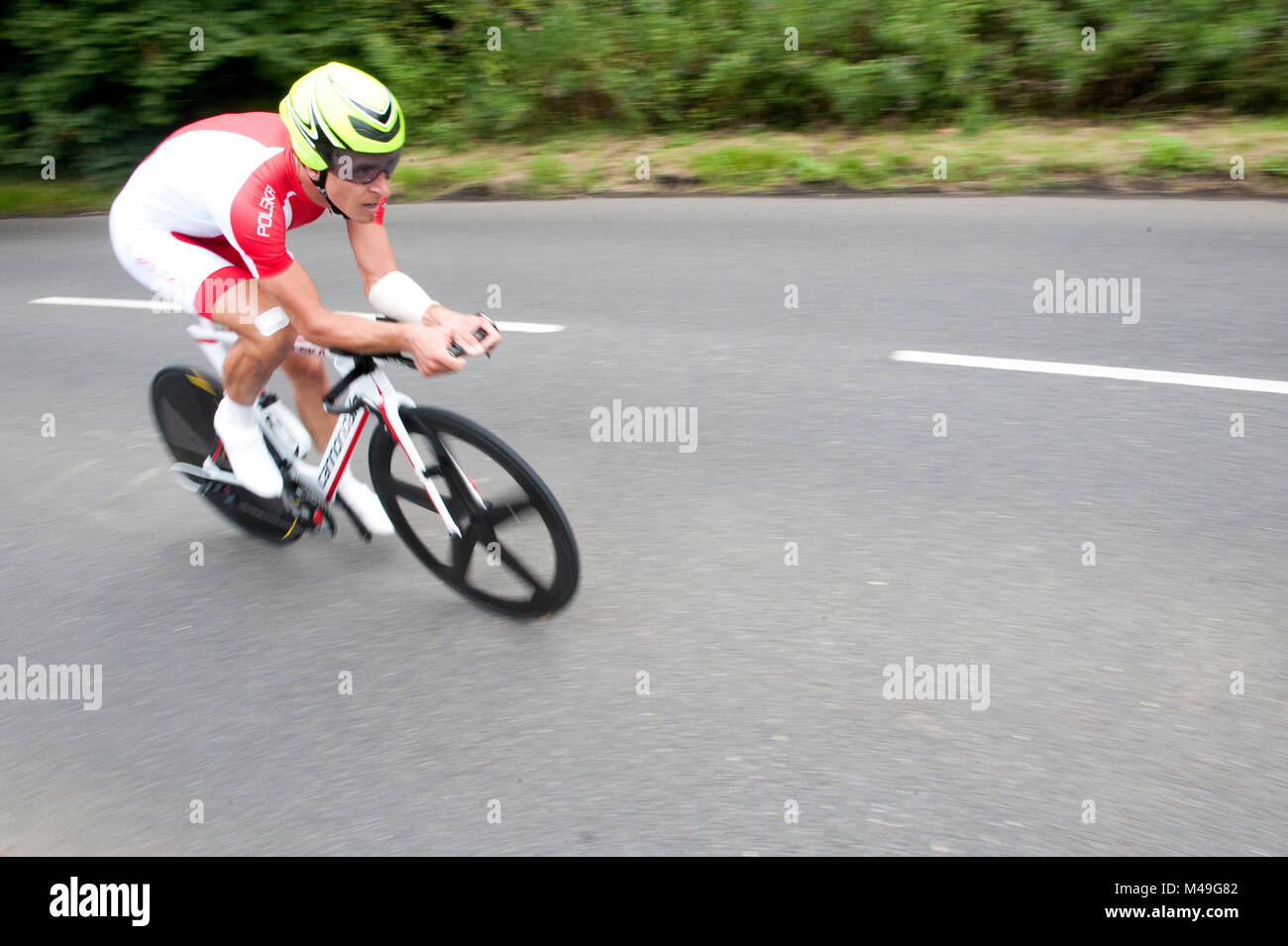 Cycling time trial poland hi-res stock photography and images - Alamy