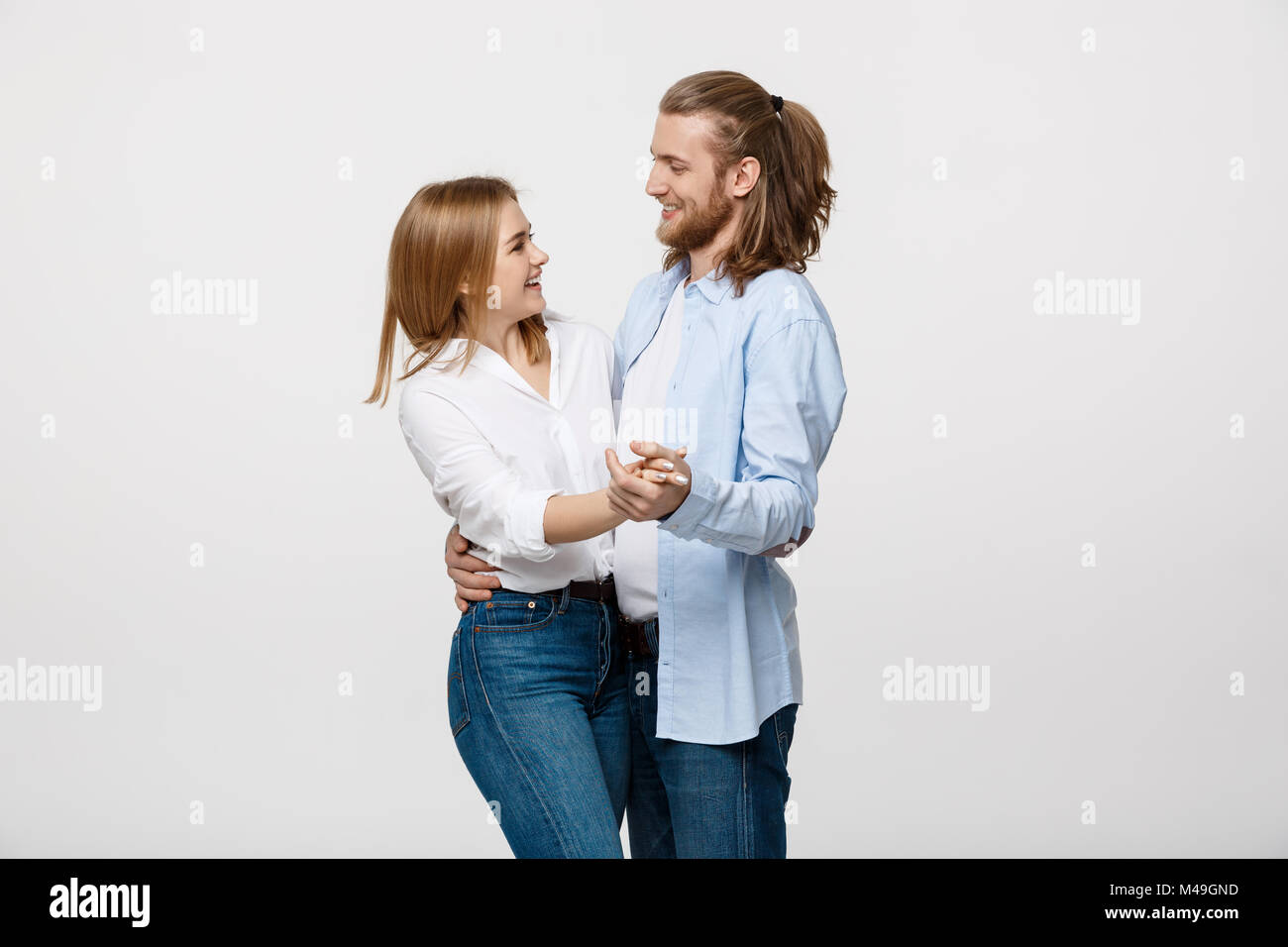 Young dancers posing ballroom dance hi-res stock photography and images ...