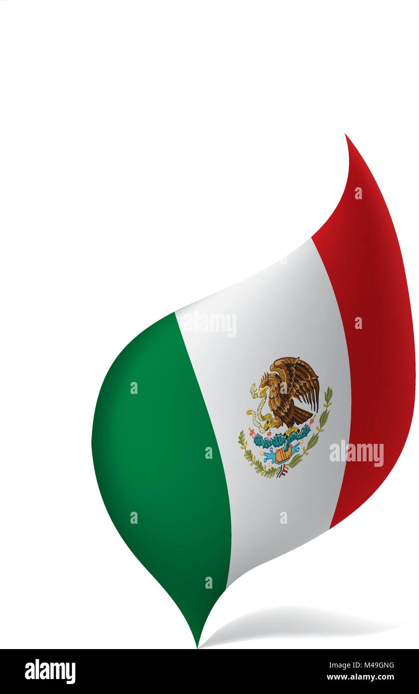 Mexican flag, vector illustration Stock Vector Image & Art - Alamy