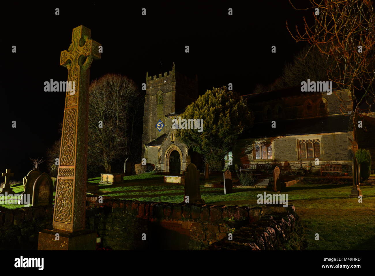 St Mary's Church - Ingleton - North Yorkshire Stock Photo - Alamy