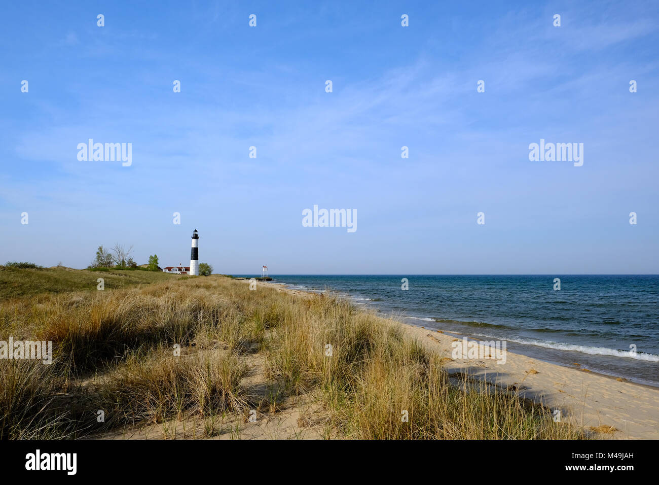 Big point sable lighthouse hi-res stock photography and images - Alamy
