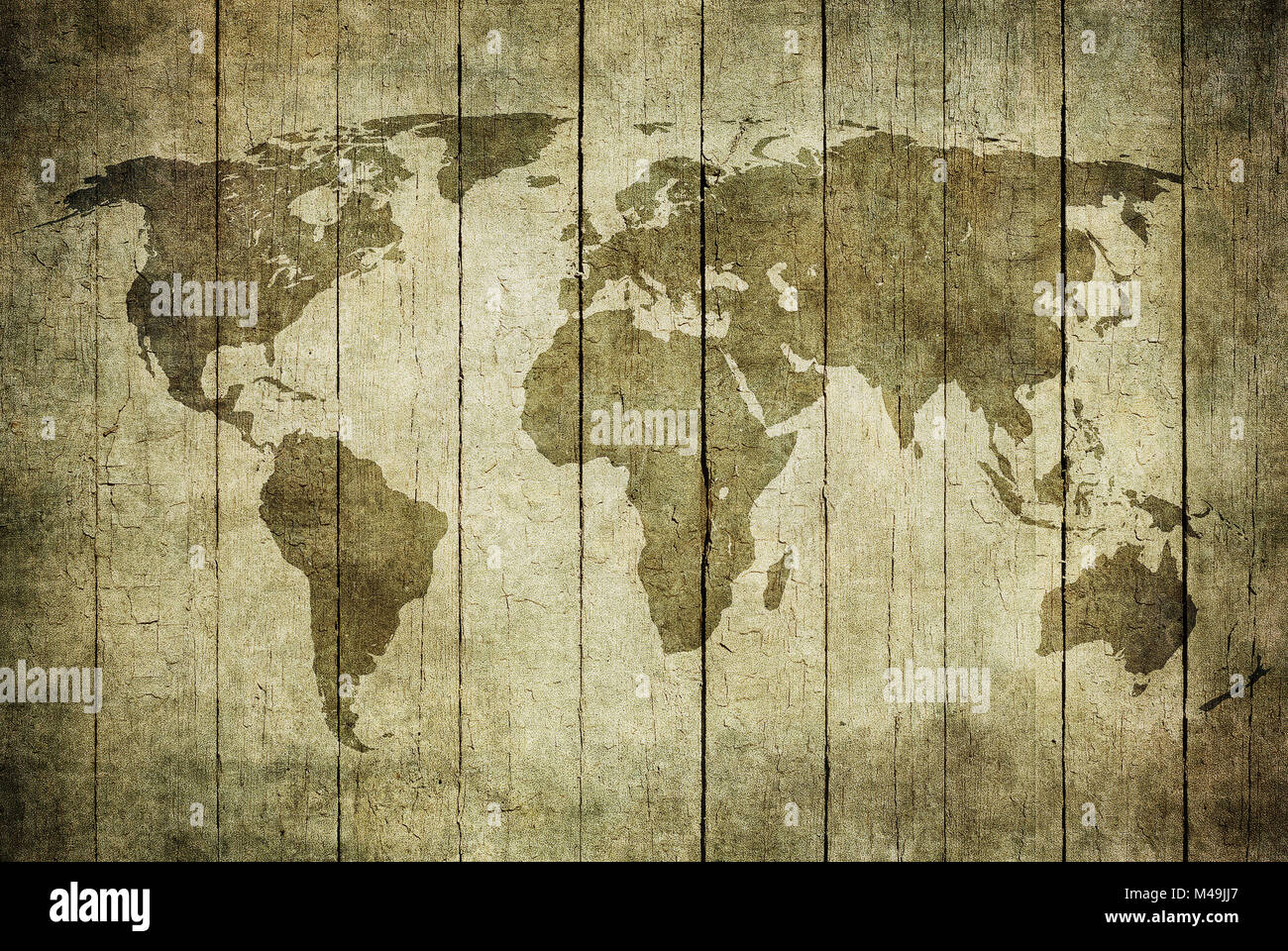 World wood map hi-res stock photography and images - Alamy