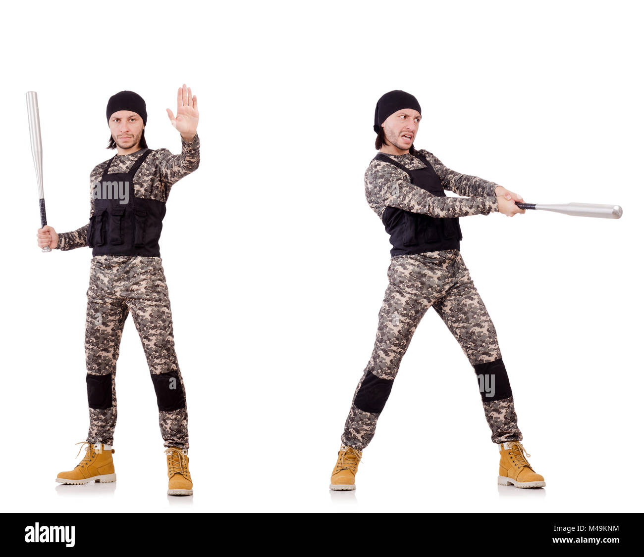 Young sportsman in uniform Cut Out Stock Images & Pictures - Alamy