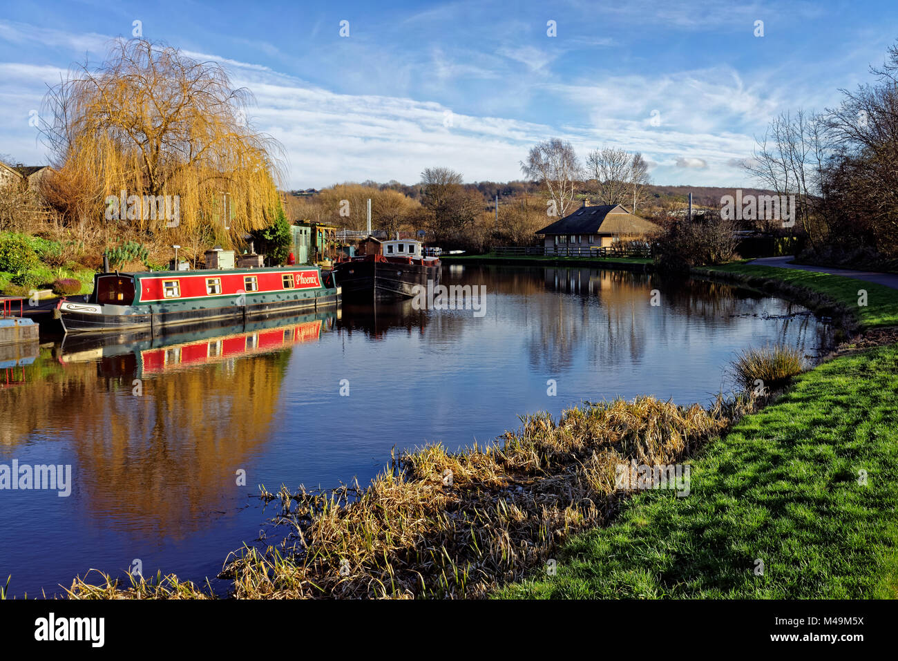 Sheffield rotherham canal hi-res stock photography and images - Alamy
