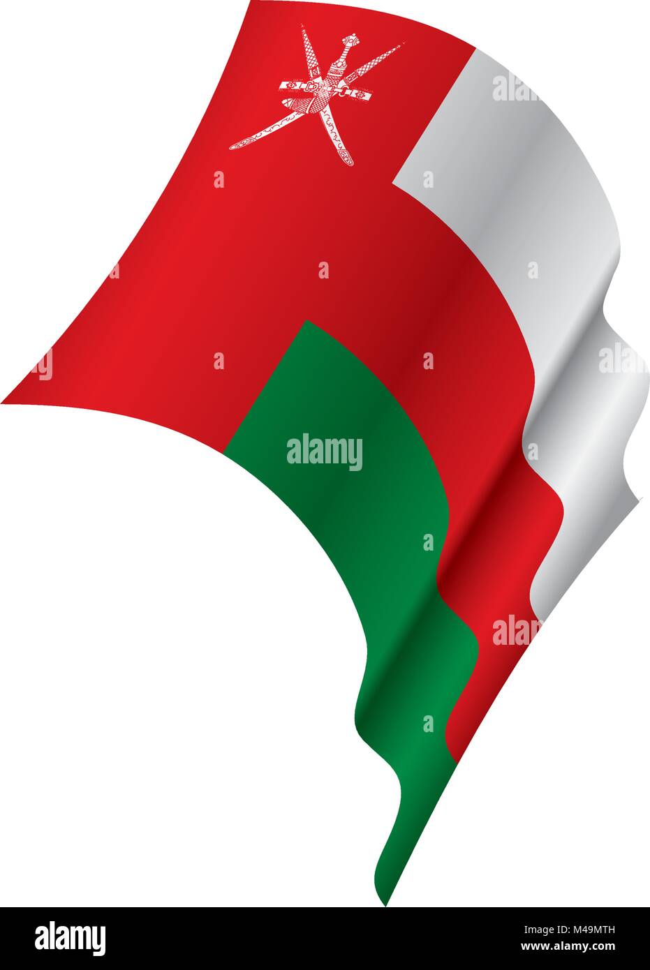 Flag vector nation oman muscat hi-res stock photography and images - Alamy