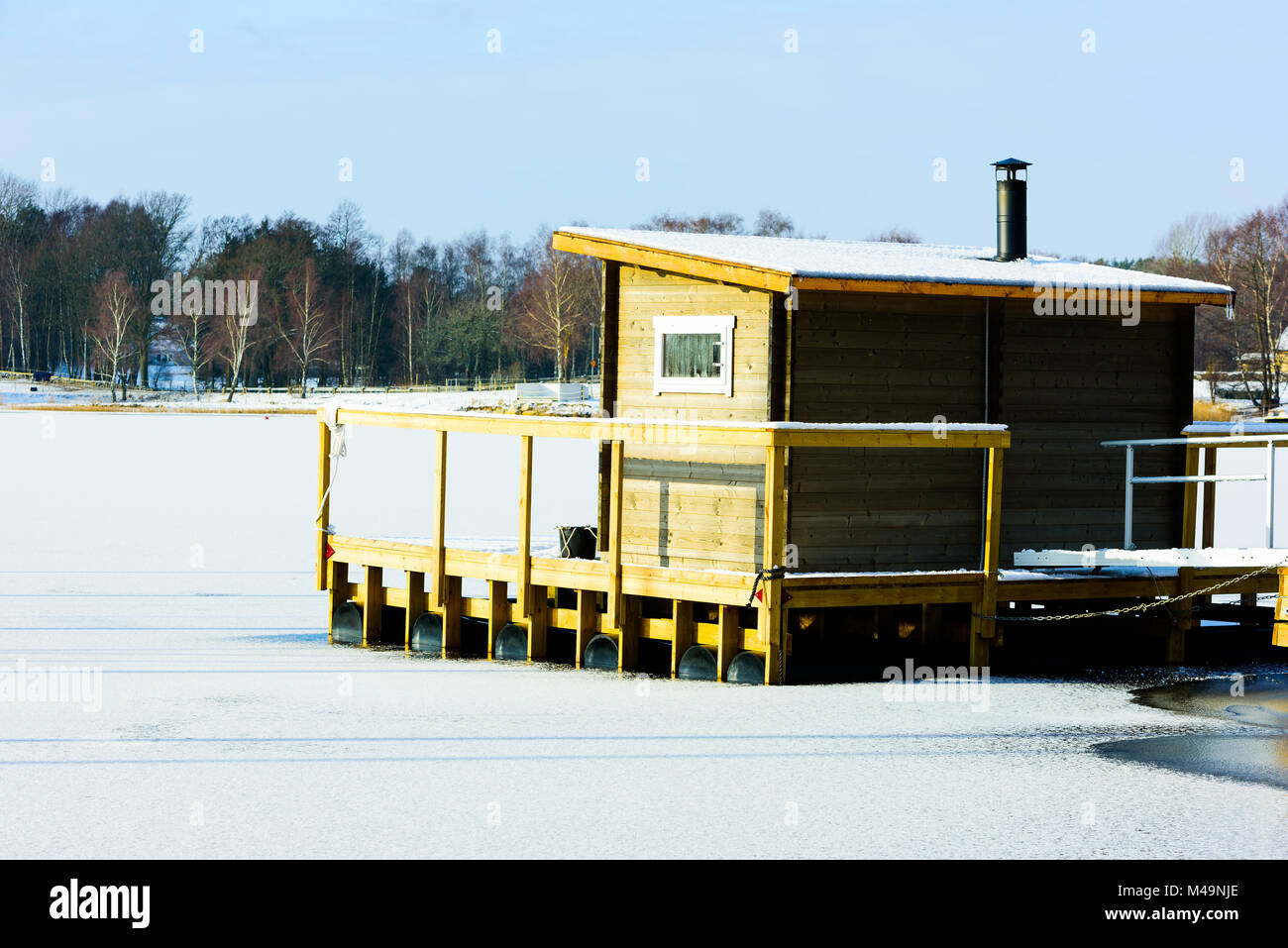Snow landscape shed in hi-res stock photography and images - Alamy