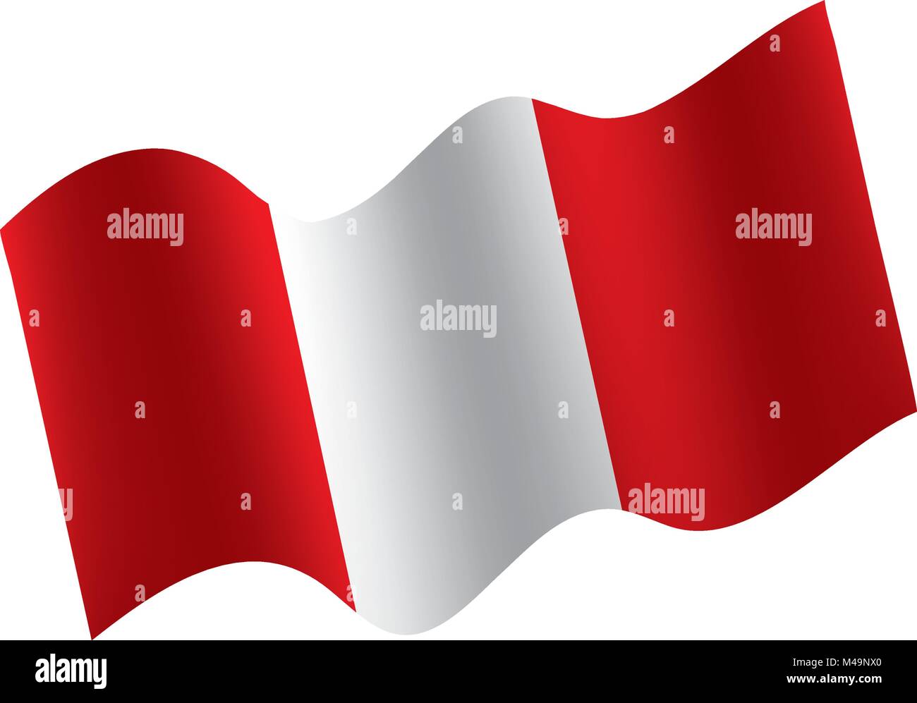 Peru flag, vector illustration Stock Vector Image & Art - Alamy