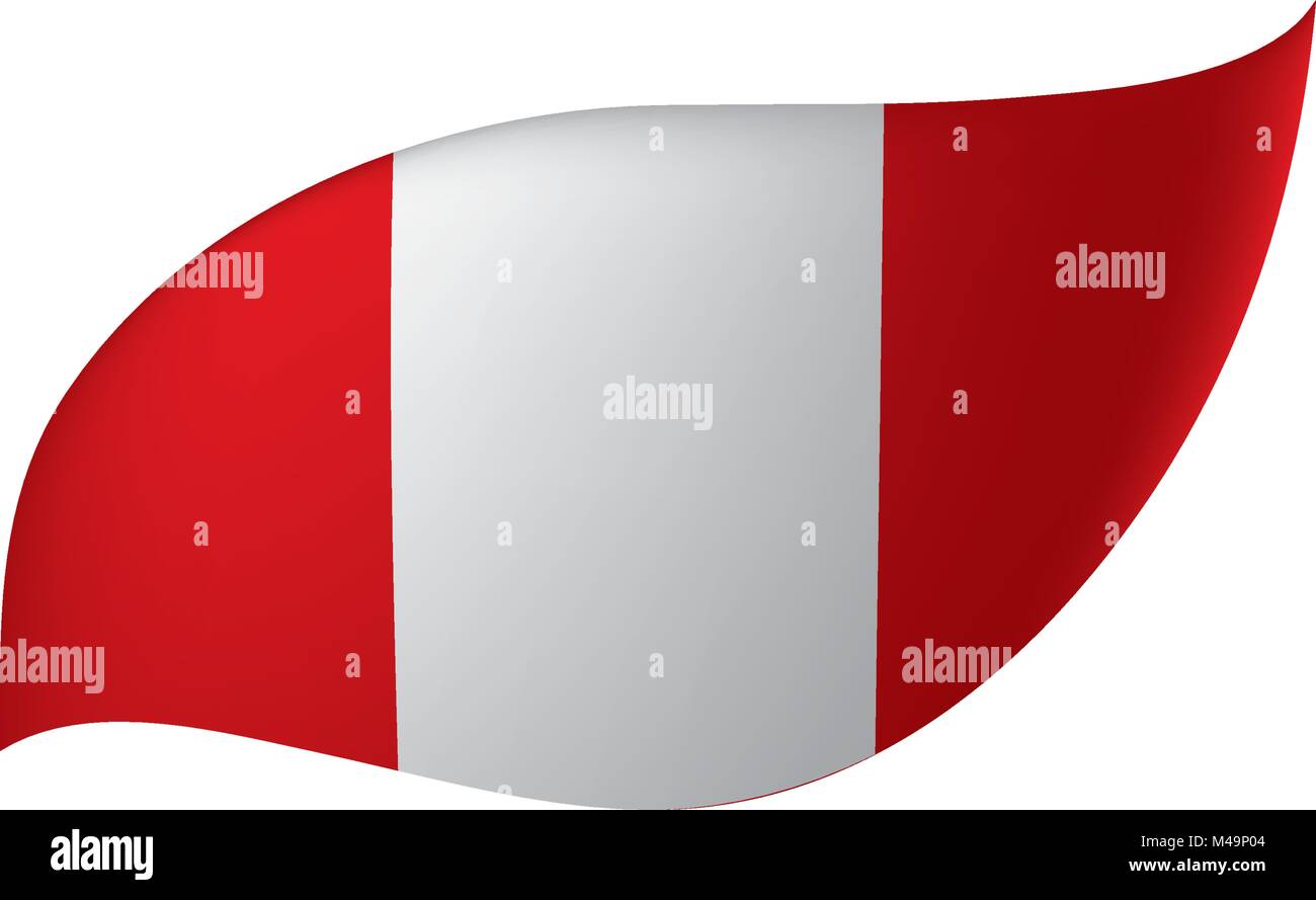 Peru flag, vector illustration Stock Vector Image & Art - Alamy