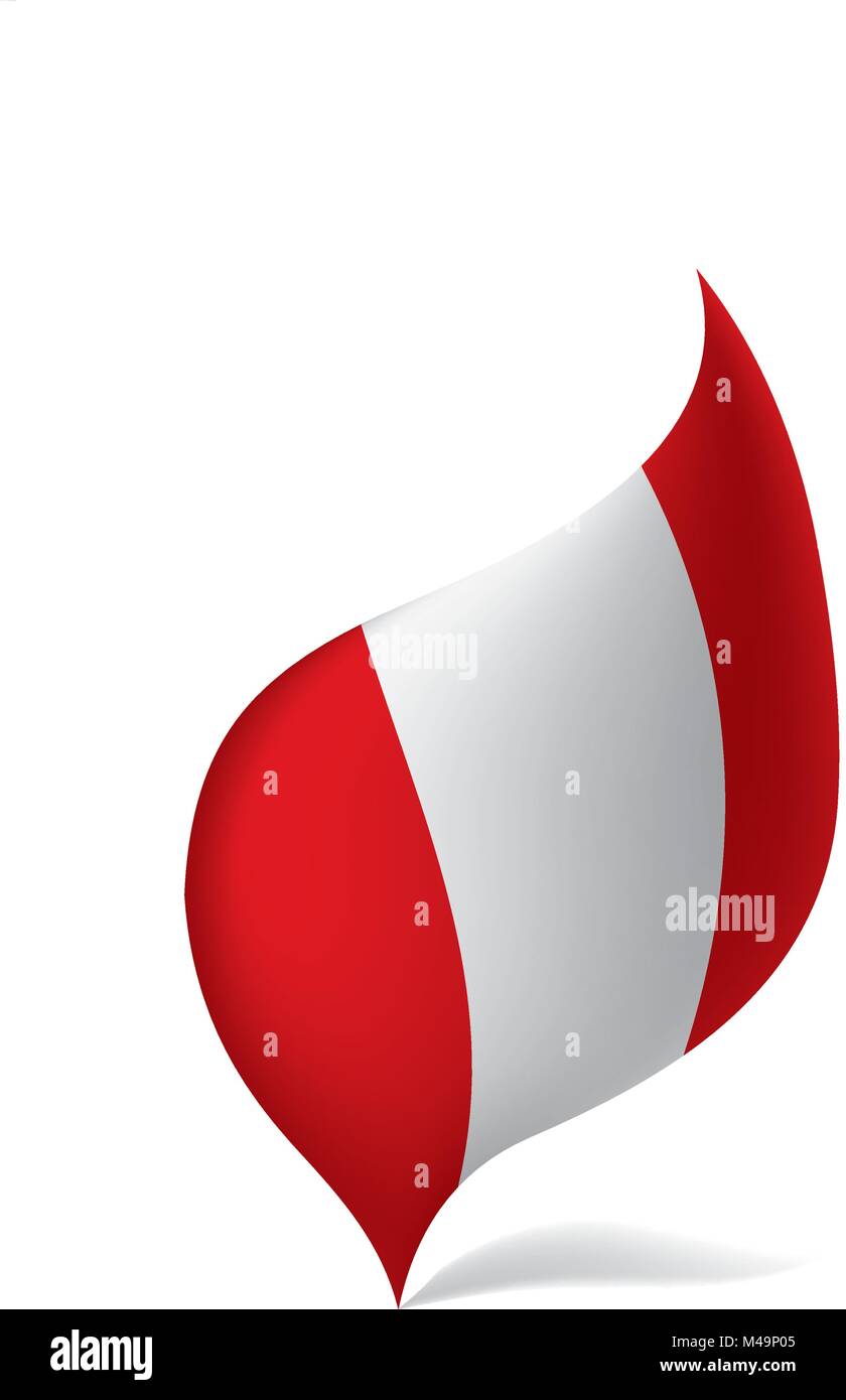 Peru flag, vector illustration Stock Vector Image & Art - Alamy