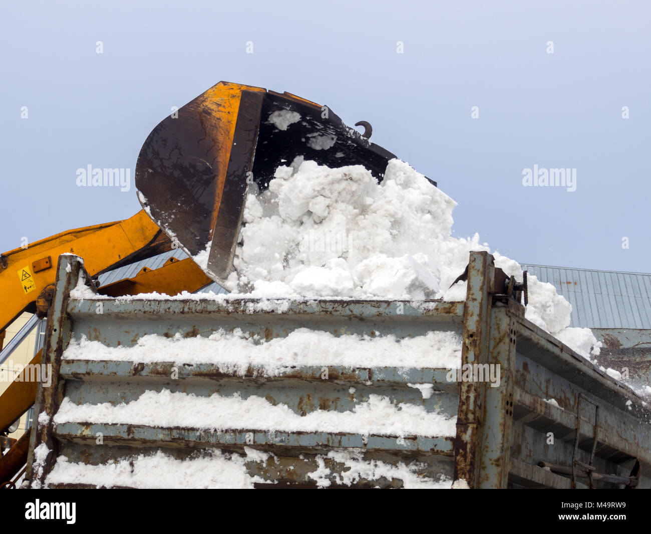 Loading snow hi-res stock photography and images - Alamy
