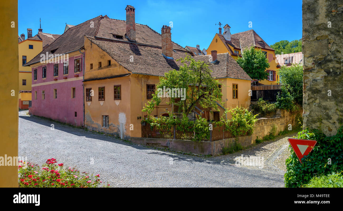 Transylvania sighisoara streets hi-res stock photography and images - Alamy