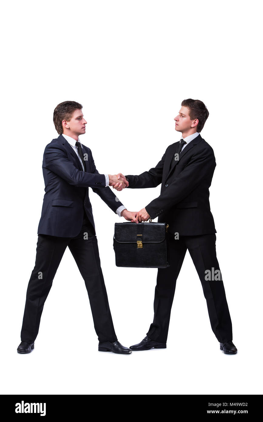 Twin brothers standing hi-res stock photography and images - Alamy