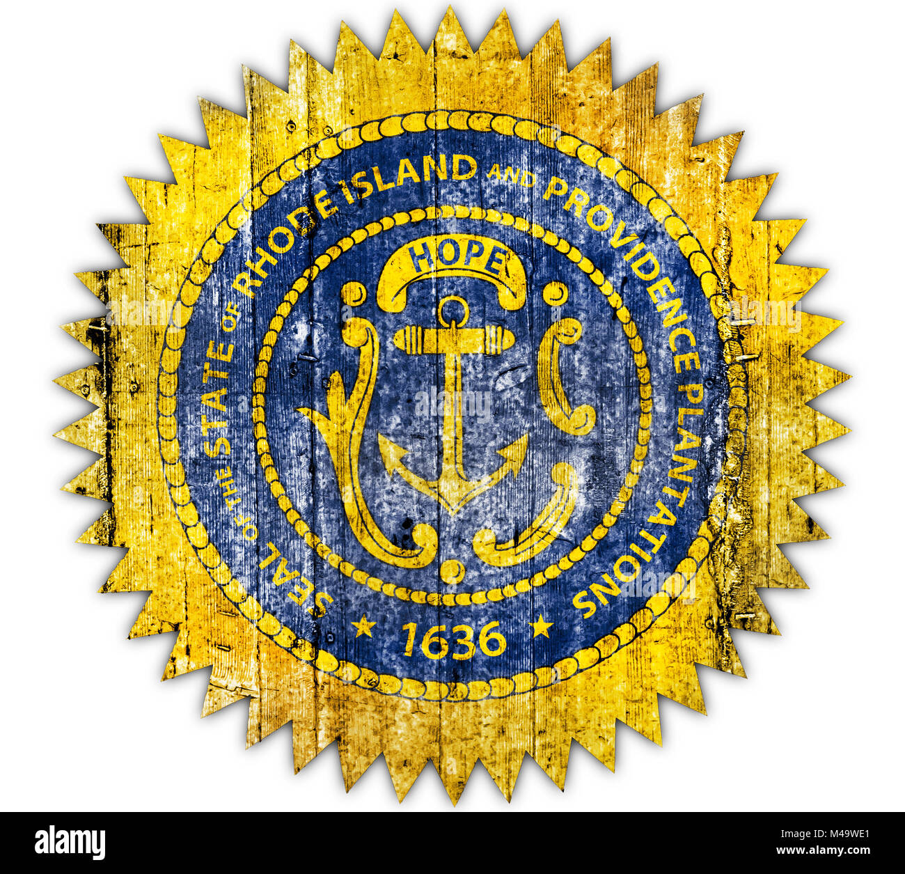 Rhode island seal hi-res stock photography and images - Alamy