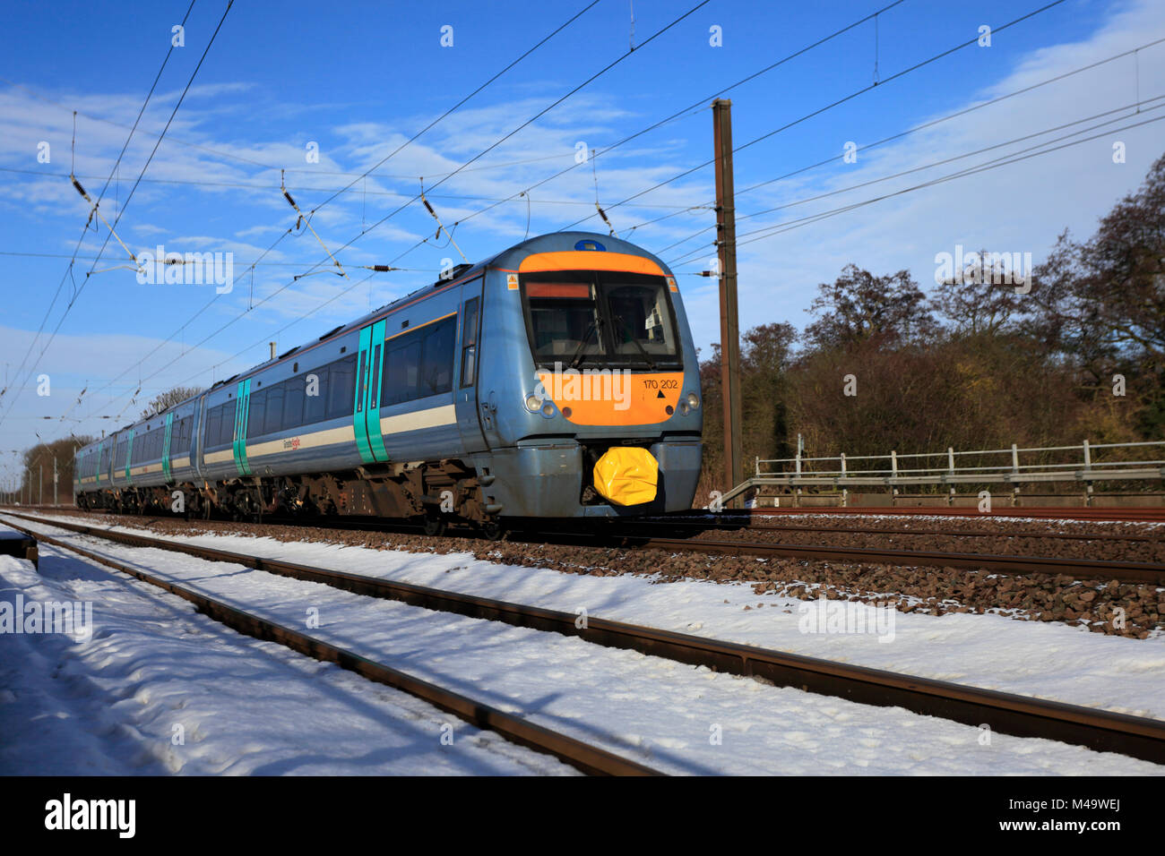 170202 greater anglia trains hi-res stock photography and images - Alamy