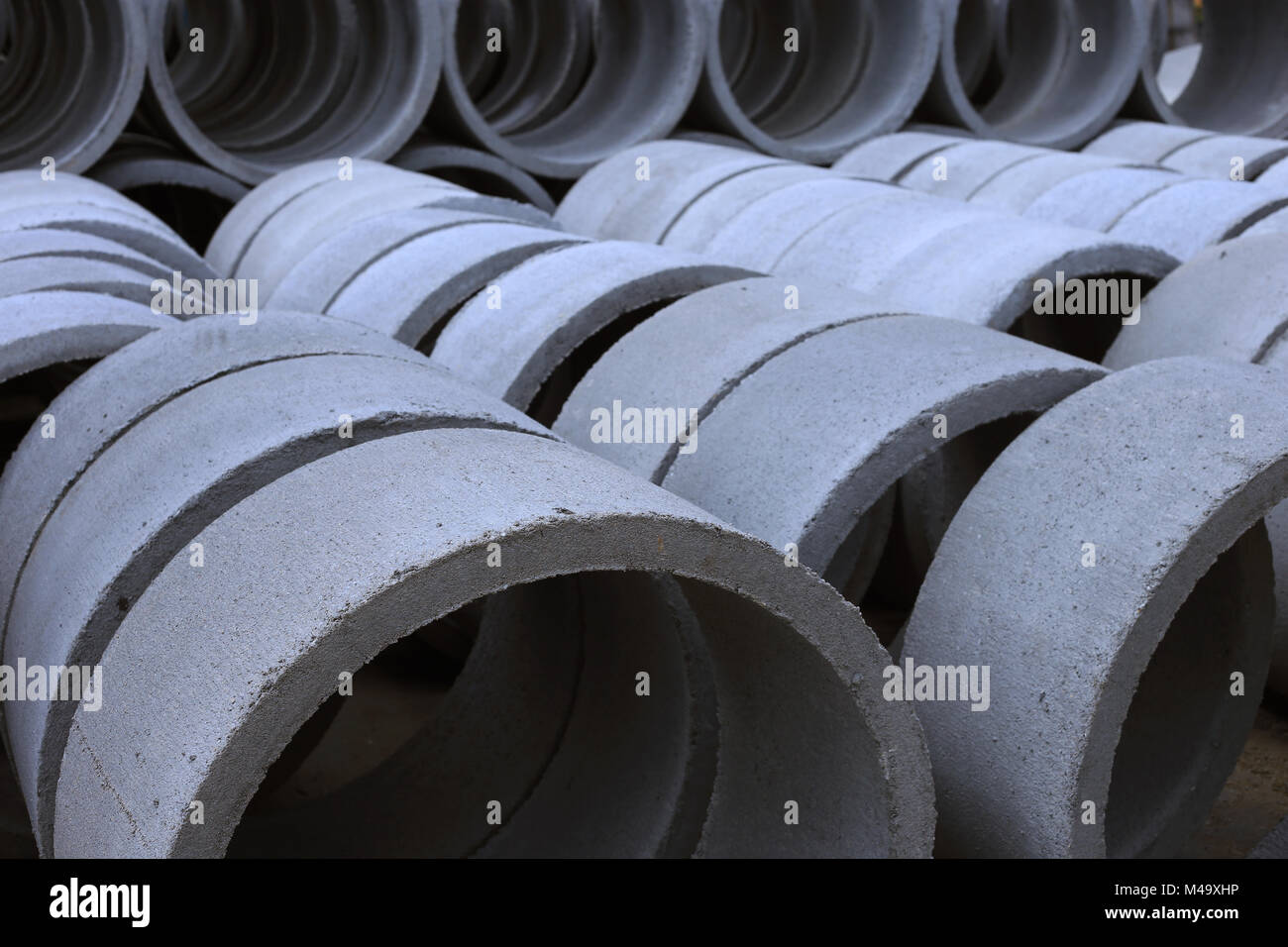 Concrete tubes hi-res stock photography and images - Alamy