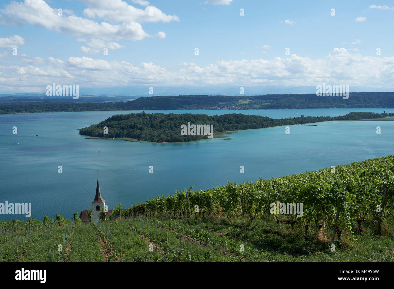 Ligerz, Switzerland, lake of Biel Stock Photo - Alamy