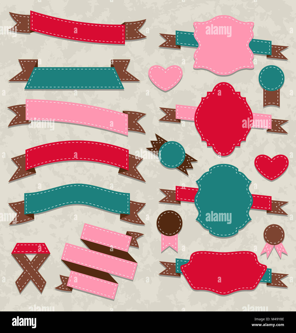 Isolated labels and emblems hi-res stock photography and images - Alamy