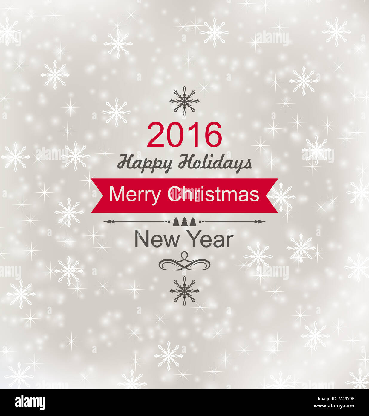 Merry Christmas Vintage Retro Typography Lettering Stock Photo - Alamy