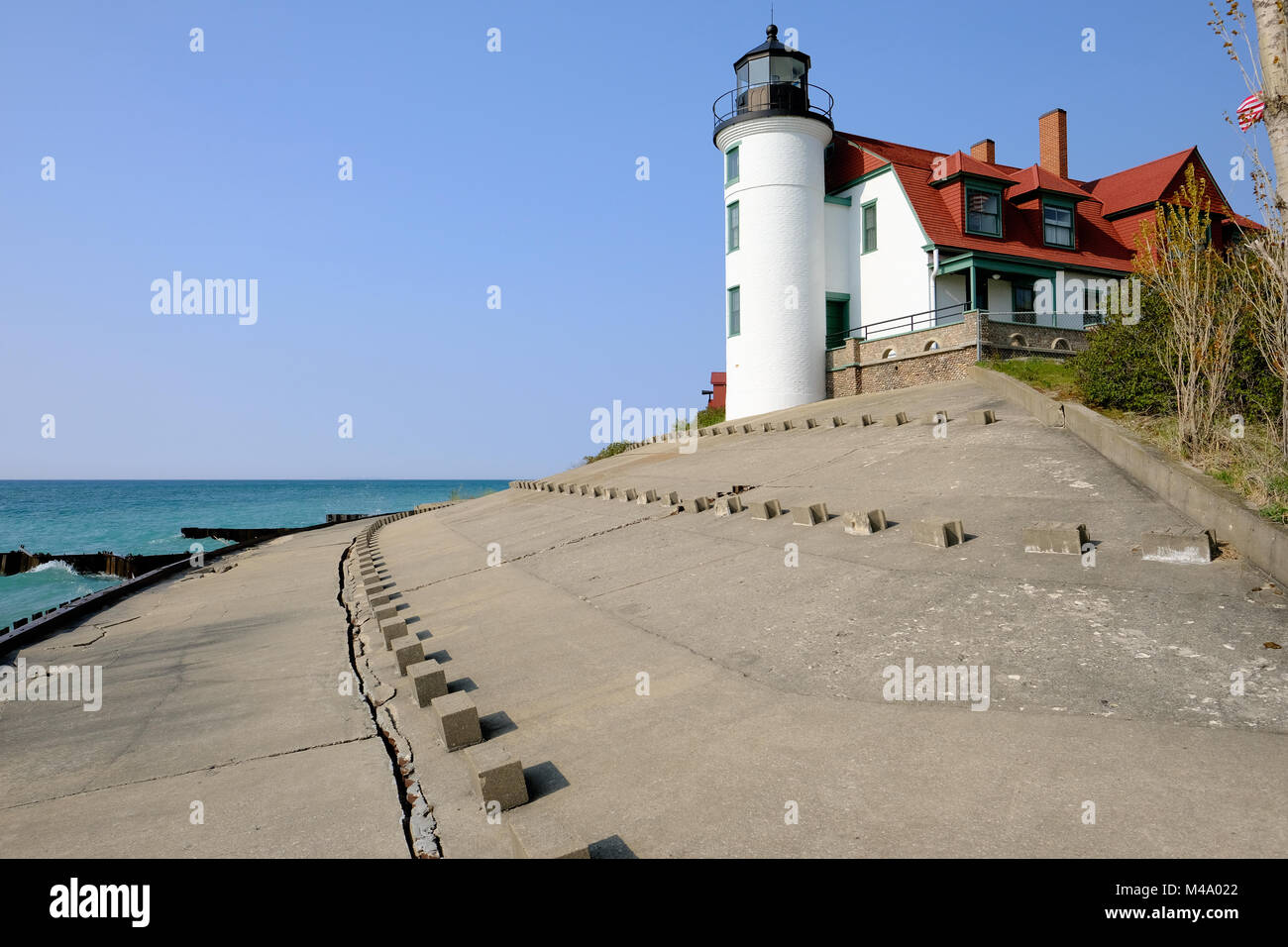 Point betsie light hi-res stock photography and images - Alamy