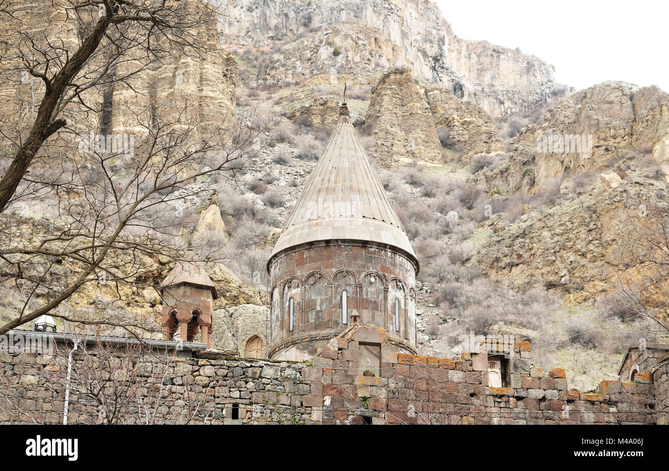 Ancient monastery Geghard in Armenia Stock Photo - Alamy