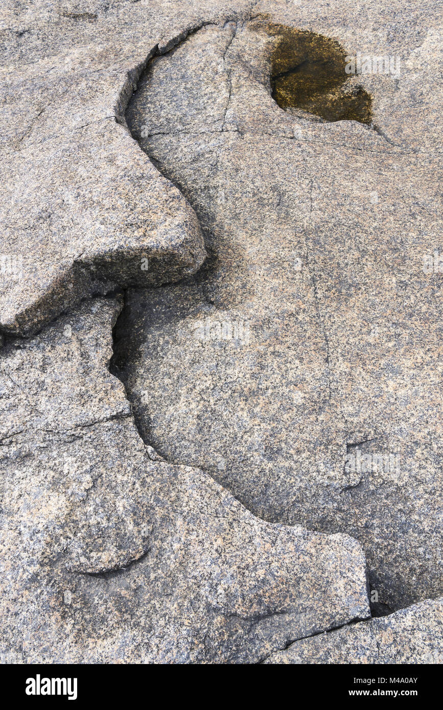 Cliff structures, world heritage Hoega Kusten, Sweden Stock Photo - Alamy