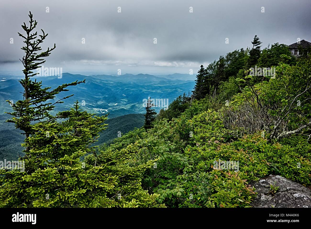 scenes along appalachian trail in great smoky mountains Stock Photo - Alamy