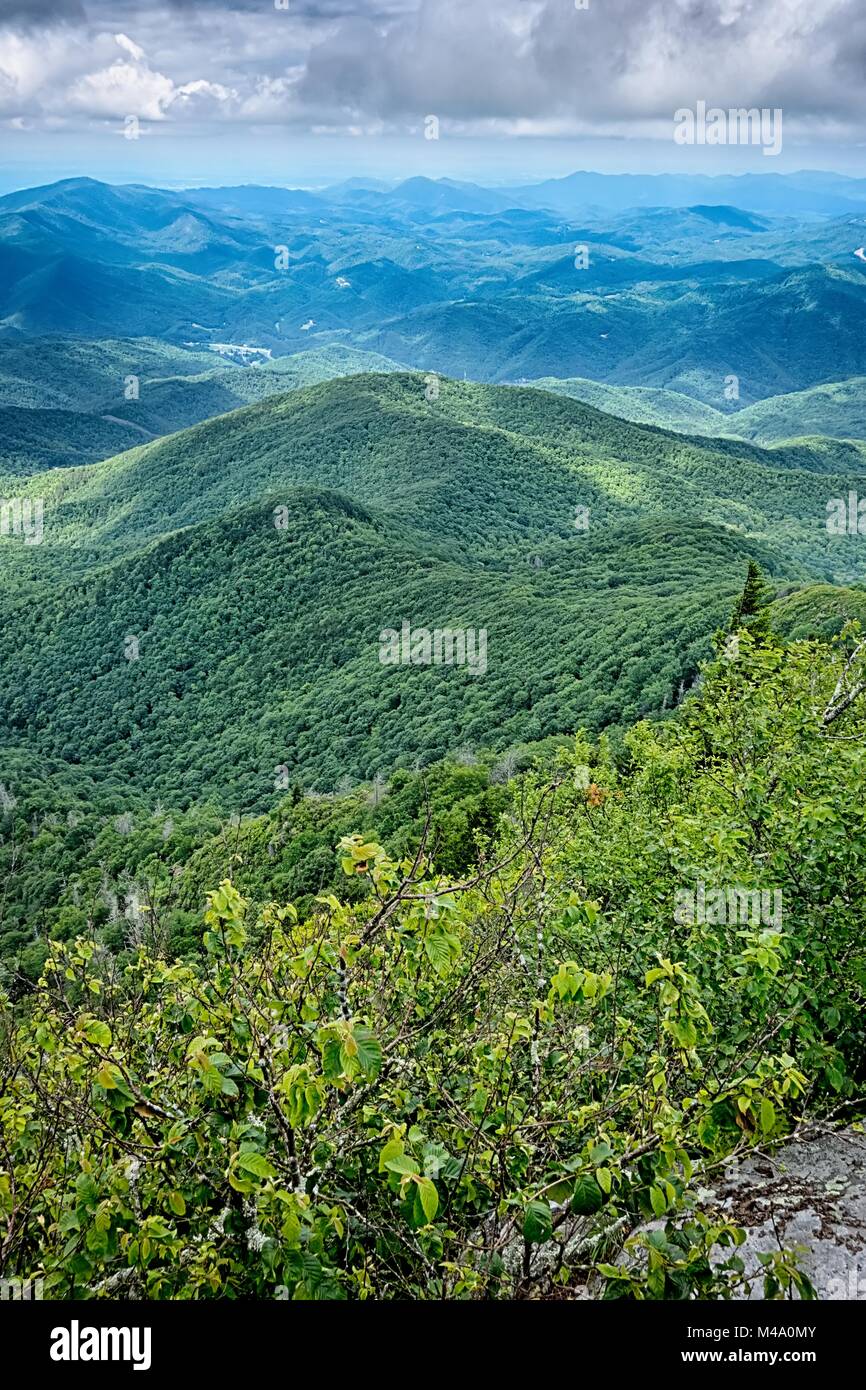 scenes along appalachian trail in great smoky mountains Stock Photo - Alamy