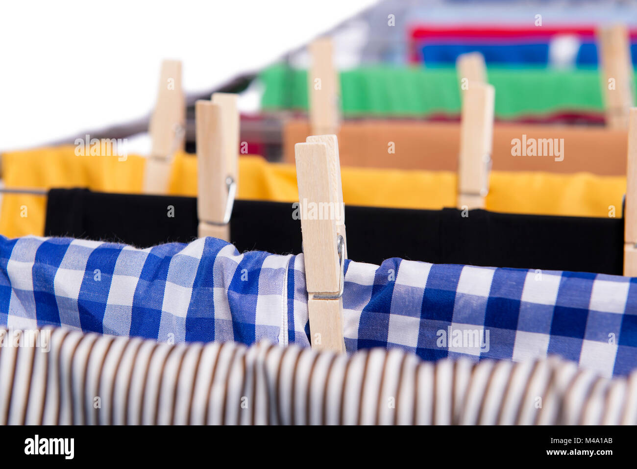 Empty cloth drying stand hi-res stock photography and images - Alamy