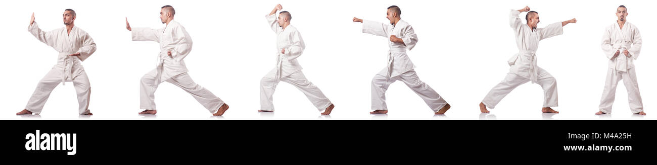 Karate kick collage hi-res stock photography and images - Alamy