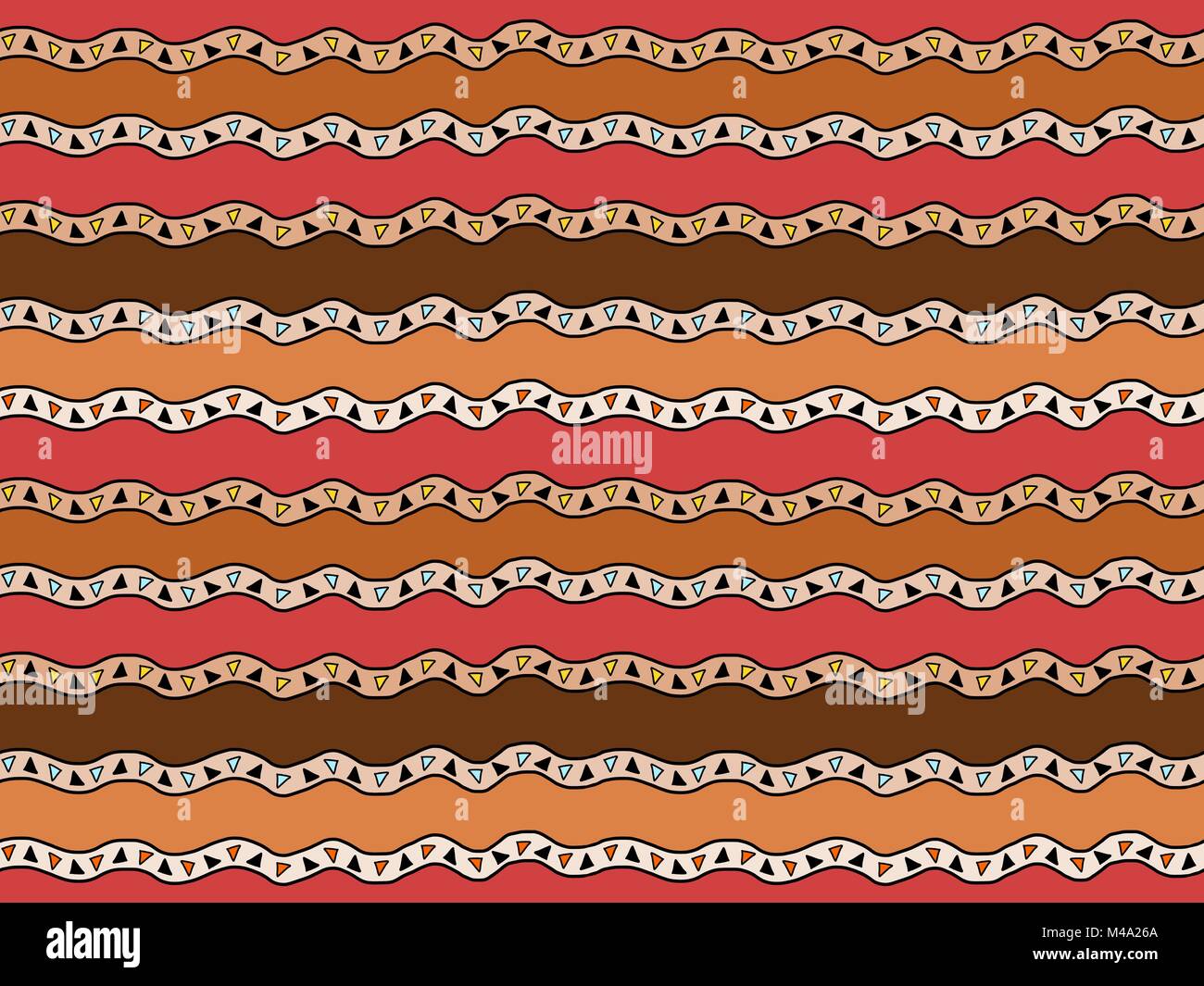 African style background - seamless ethnic art backdrop Stock Vector ...