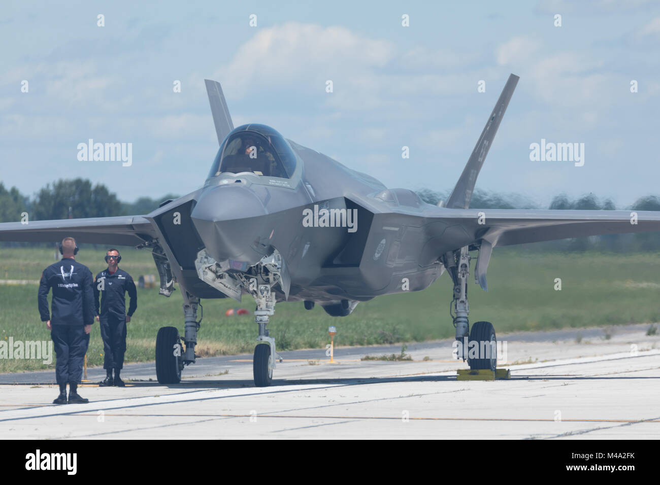 Dayton, Ohio, USA - June 25, 2017 The Vectren Dayton Air Show ...