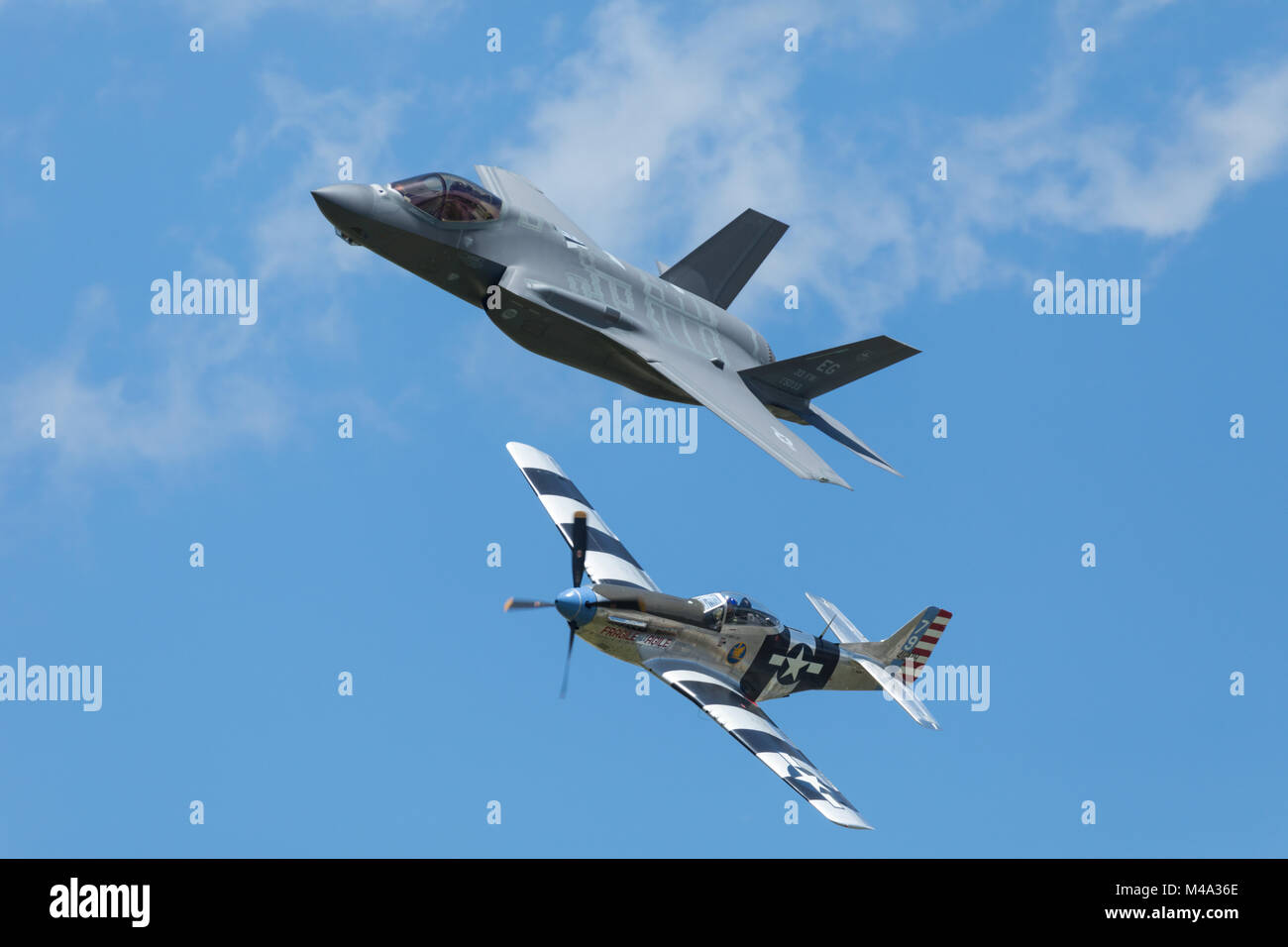 Dayton, Ohio, USA - June 25, 2017 The Vectren Dayton Air Show ...