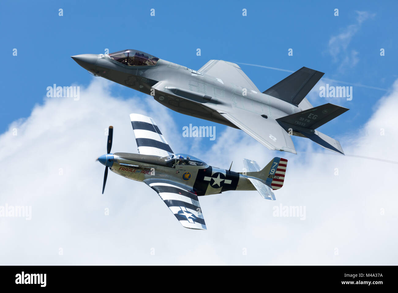 Dayton, Ohio, USA - June 25, 2017 The Vectren Dayton Air Show ...