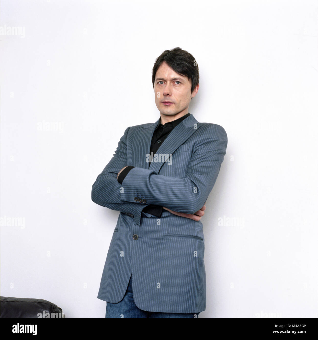 Brett Anderson singer in the English band Suede, Photographed in London ...