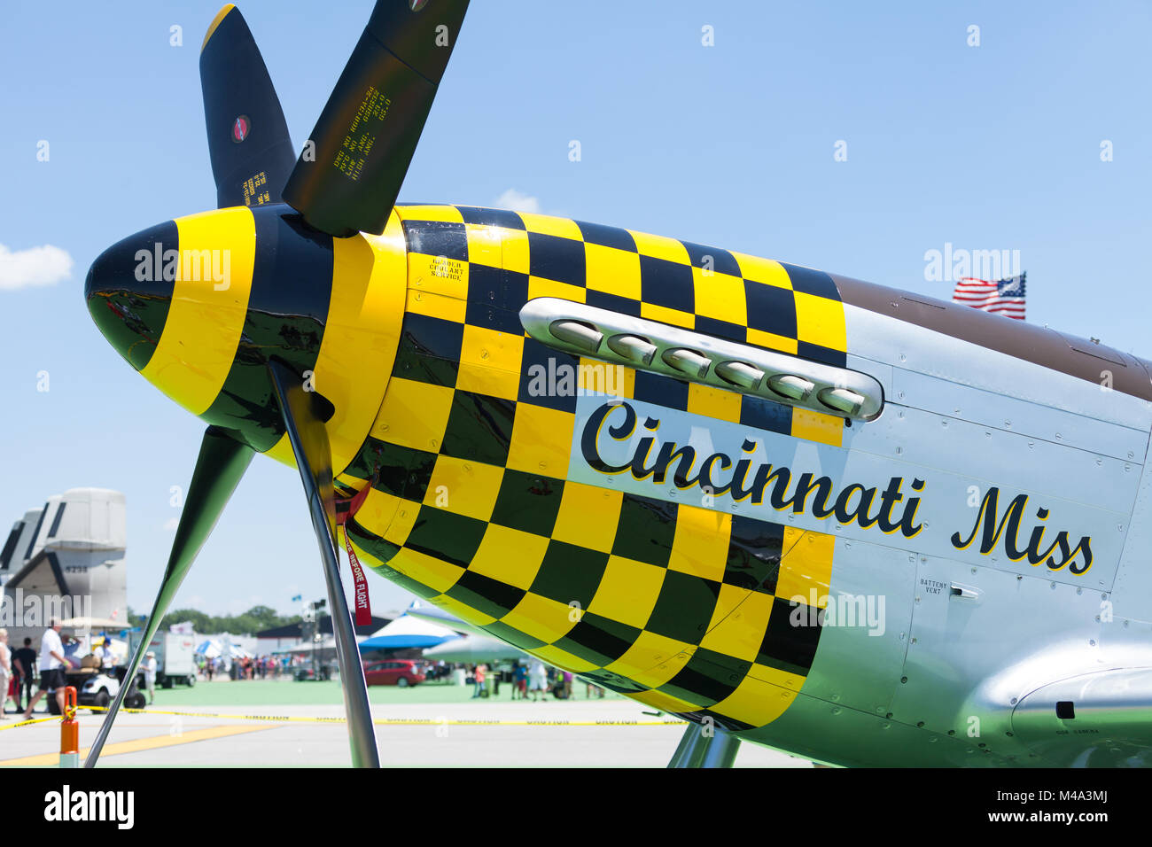 Dayton, Ohio, USA - June 19, 2016 The Vectren Dayton Air Show ...