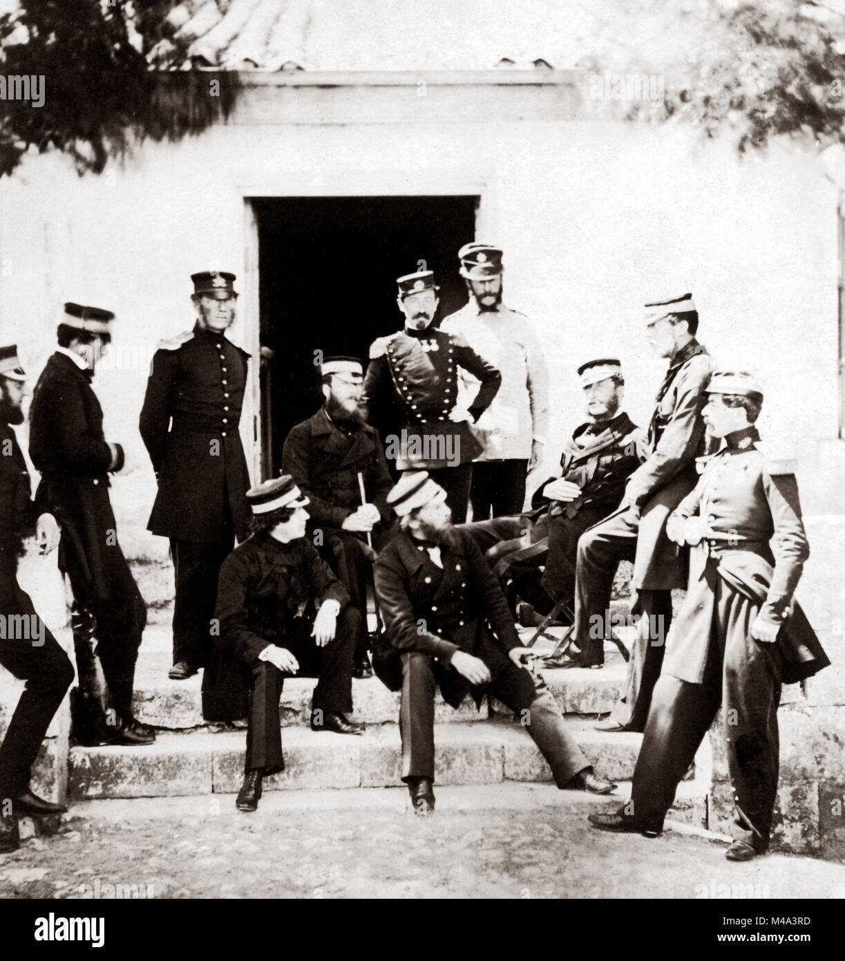 British officers, crimea hi-res stock photography and images - Alamy