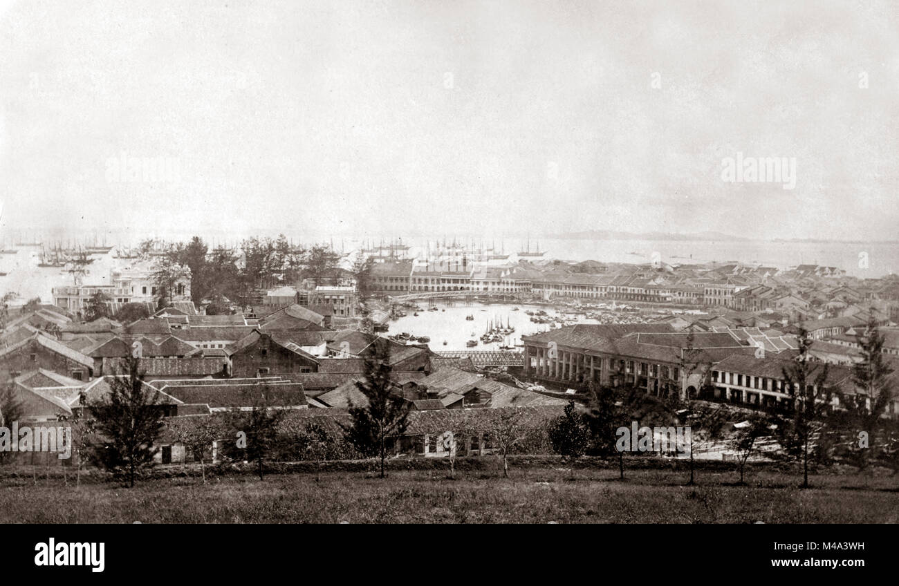 Singapore 19th century hi-res stock photography and images - Alamy