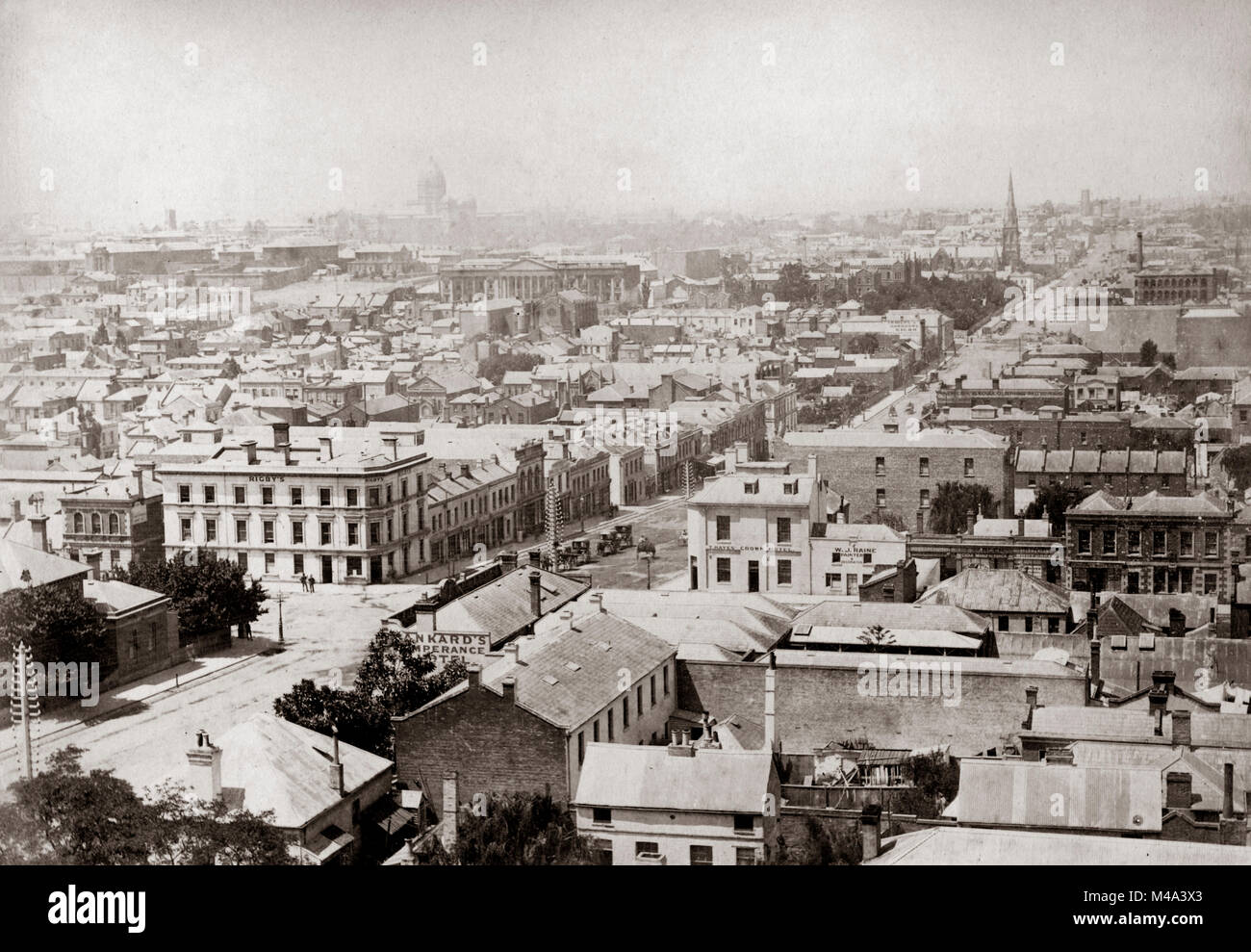 1880s melbourne australia hi-res stock photography and images - Alamy